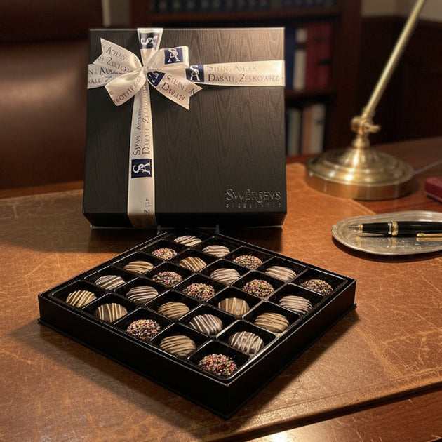 Heaven Sent Chocolate Covered Fudge Cookies – Gourmet Kosher Gift Baskets