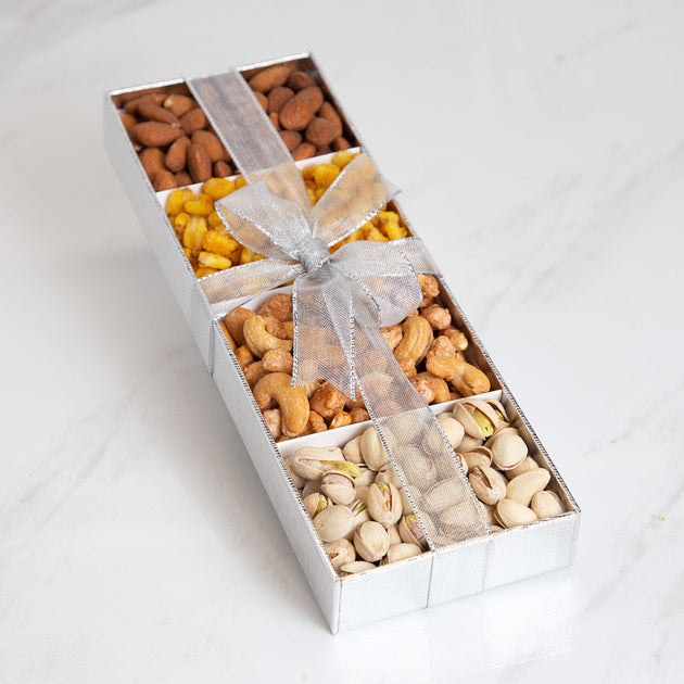 Signature Assorted Nuts Gourmet Gift Box – Gourmet Kosher Gift Baskets