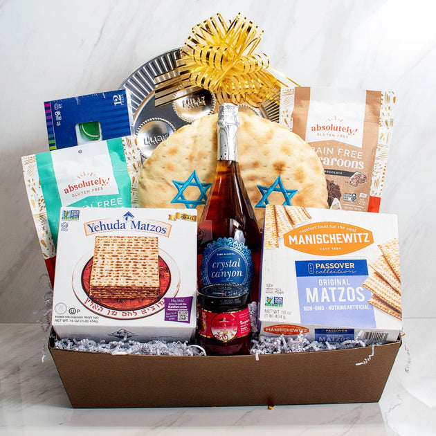 Ultimate Passover Seder Companion Gift Basket – Gourmet Kosher Gift Baskets